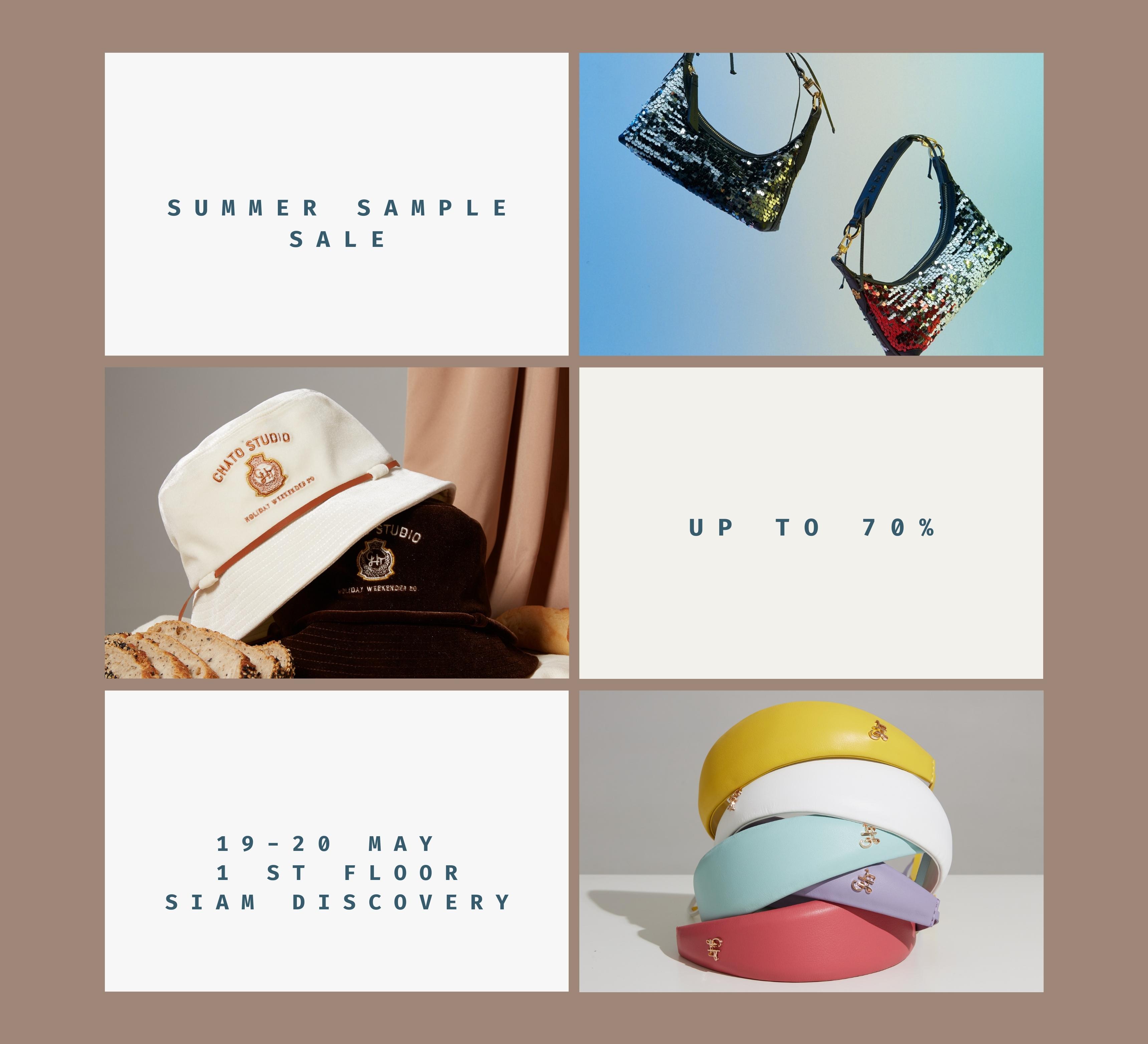 Chato Studio’s the first ever pop up sale